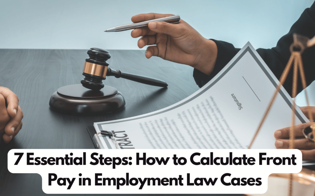 7 Essential Steps: How To Calculate Front Pay In Employment Law Cases